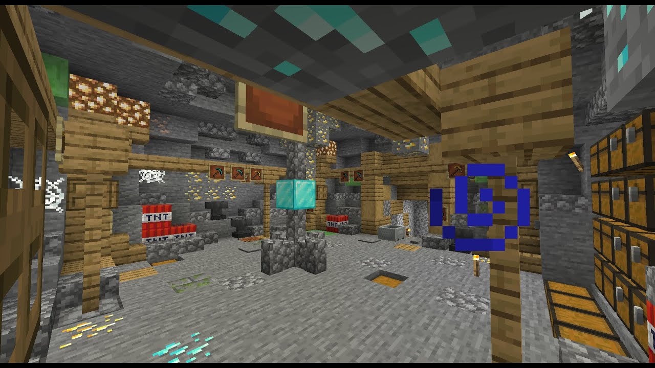 How to build a GOOD Mineshaft/ Mine | Minecraft Building (Cave) - YouTube