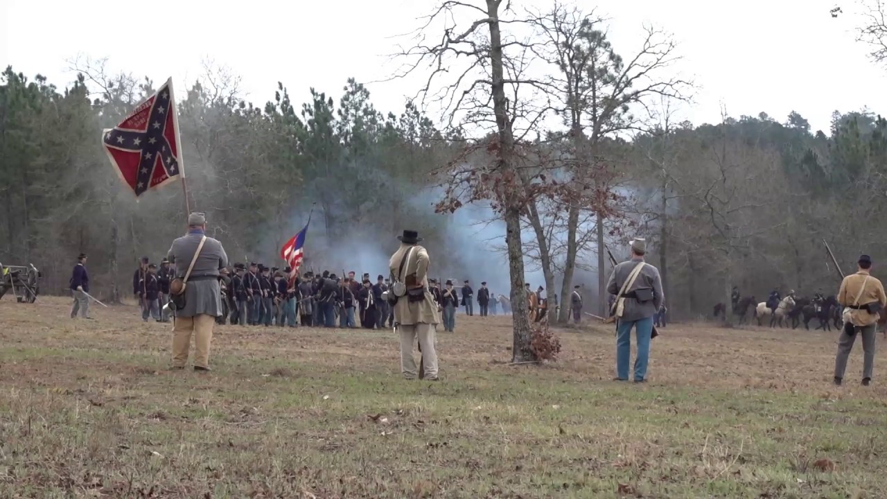 Battle of White Pond Reinactment - Aiken, SC - 2/25/17 - YouTube