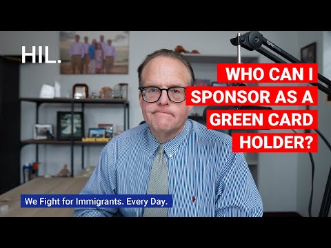 Can Greencard Parents Sponsor Children