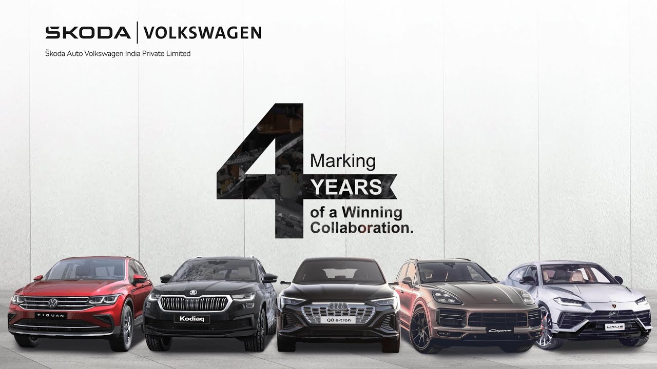 Škoda Auto Volkswagen India | Marking 4 years of a Winning ...