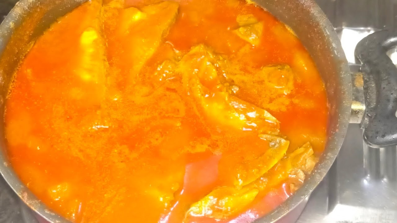 Green mango halwa fish recipe //Indian style//black pomfret fish curry ...