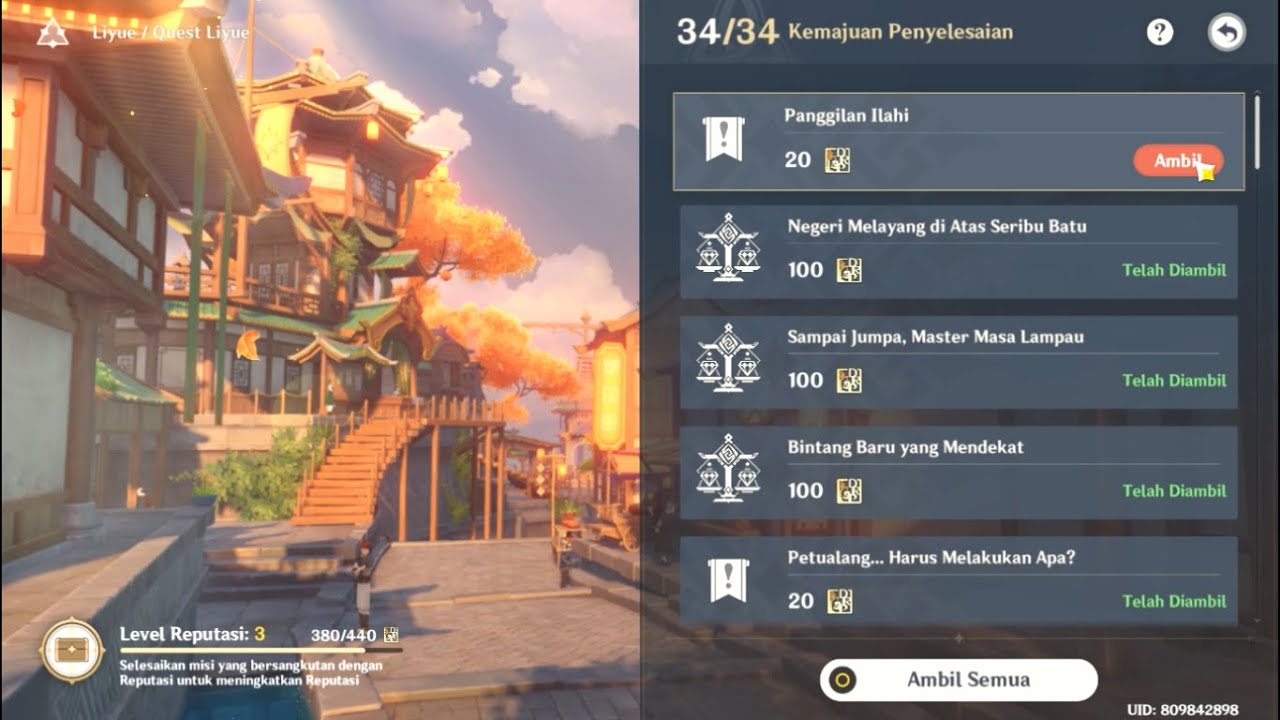 GUIDE SECRET QUEST PANGGILAN ILAHI (AN ADEPTUS SUMMON) - GENSHIN IMPACT - YouTube