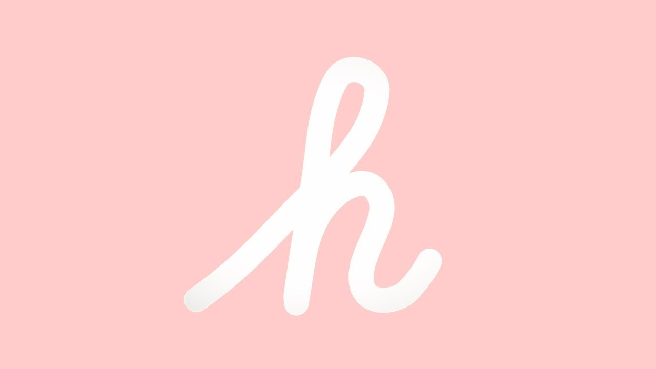 Fancy Lowercase Cursive H