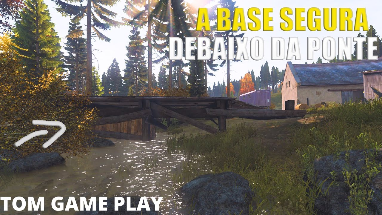 DAYZ UMA BASE INSANA DEBAIXO DA PONTE DE POLYANA CHERNARUS #dayz #raid ...