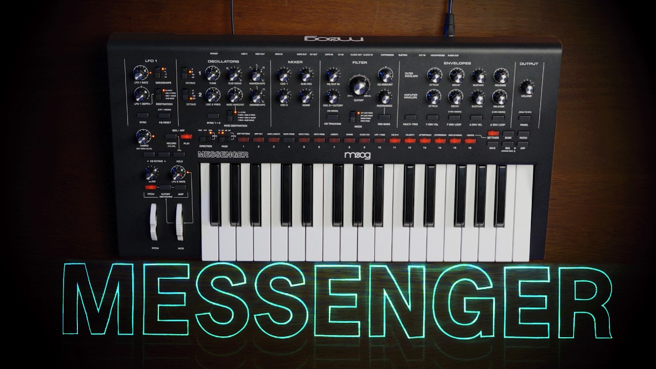 Exploring the Moog Messenger – Massive Analog Tone, Creative Sequencing ...