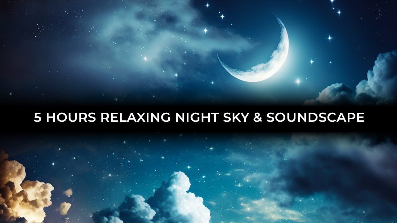 Relaxing Sleep Sounds • Relaxing, Stress Relief, Meditation • Outside ...