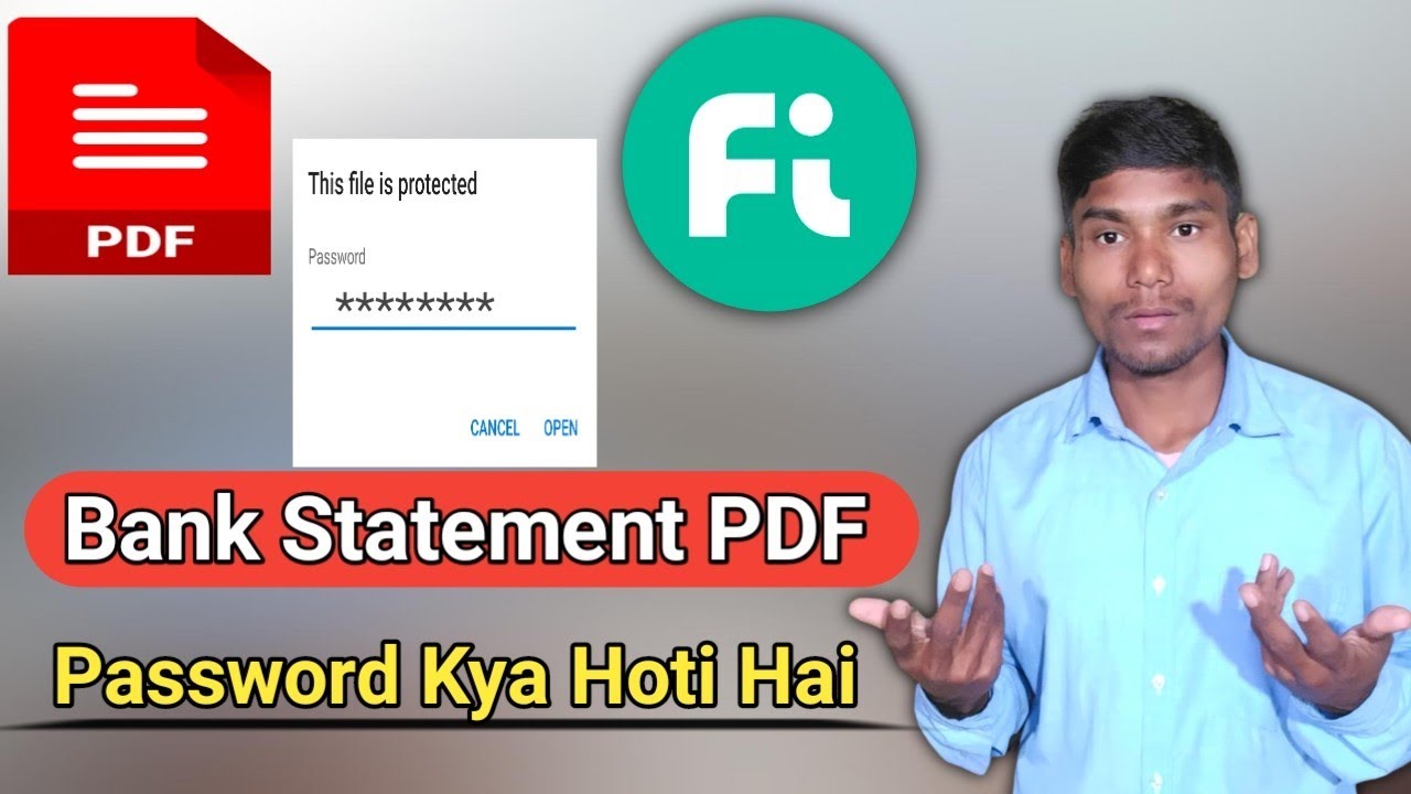Fi Bank Statement Password Kya Hoti Hai FI Bank Statement PDF Password ...