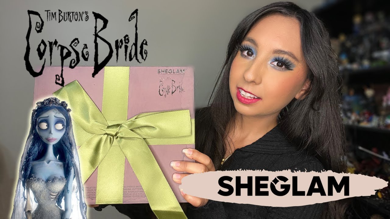 SHEGLAM Corpse Bride Makeup Collection!! Swatches, Review, & one Makeup ...
