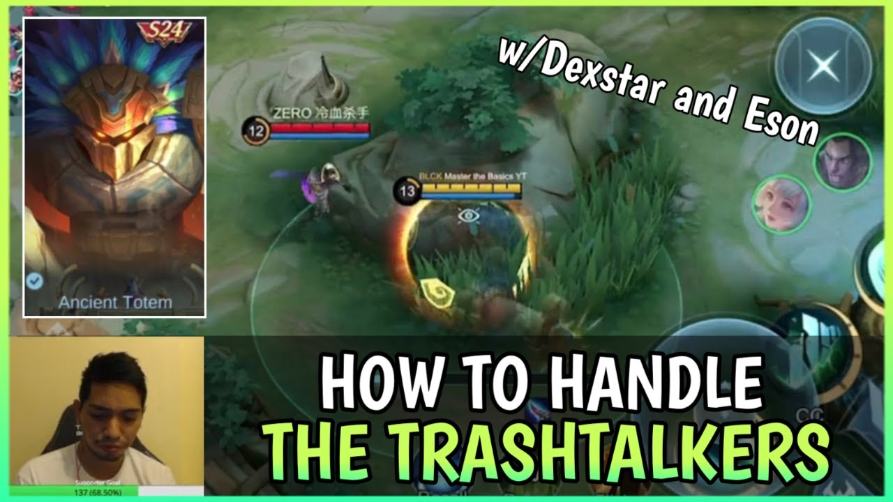 Epic Comeback on Trashtalker w/ Dexstar and Eson | MLBB - YouTube
