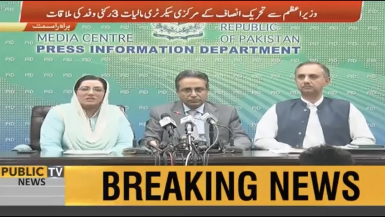 Firdous Ashiq Awan, Omar Ayub, Nadeem Baber combine press conference in ...