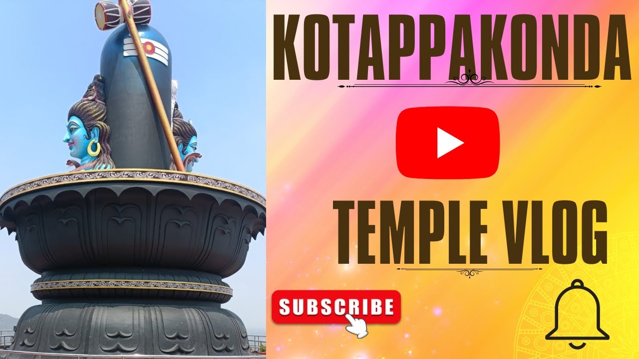 kotappakonda thrikoteshwara swamy temple|Kotappakonda story||Best time ...