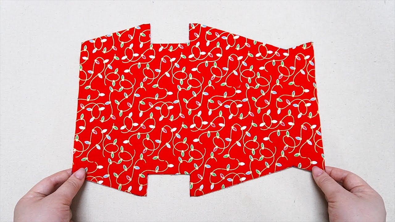 Method to build pattern little pouch 💟 Maybe you don't know - YouTube