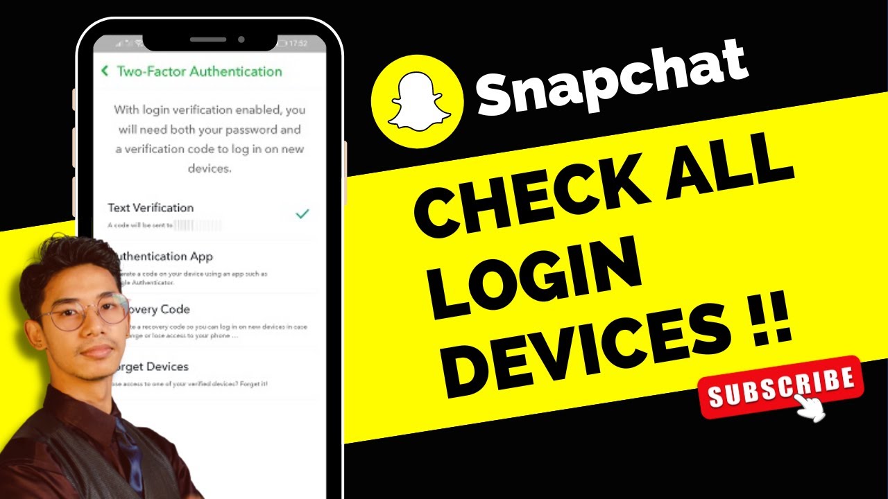 How to Check Login Devices in Snapchat ! - YouTube