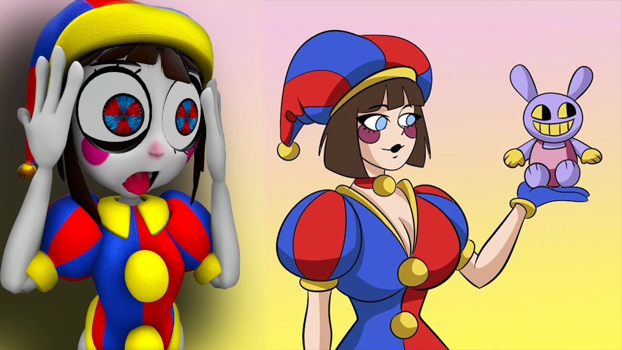 CRAZY POMNI reacts to "The Amazing Digital Circus" Animation | Full ...