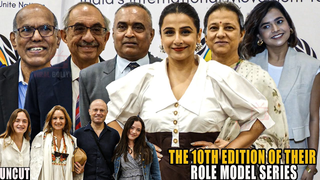 UNCUT -10th Edition of their Role Model Series | Vidya Balan, Mentalist ...