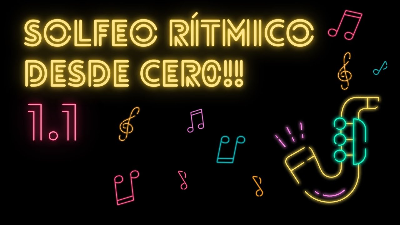 Lección 1.1 Curso de solfeo rítmico desde cero! - YouTube