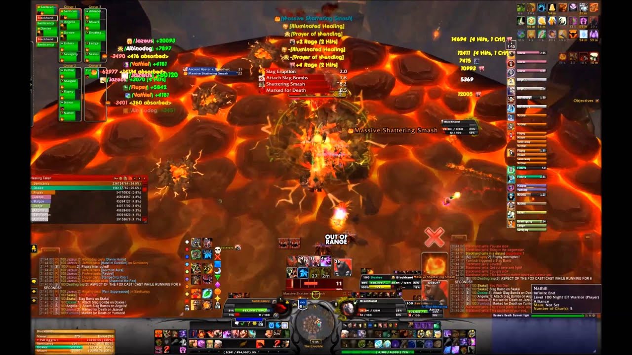 Infinite End - Heroic Blackhand - YouTube