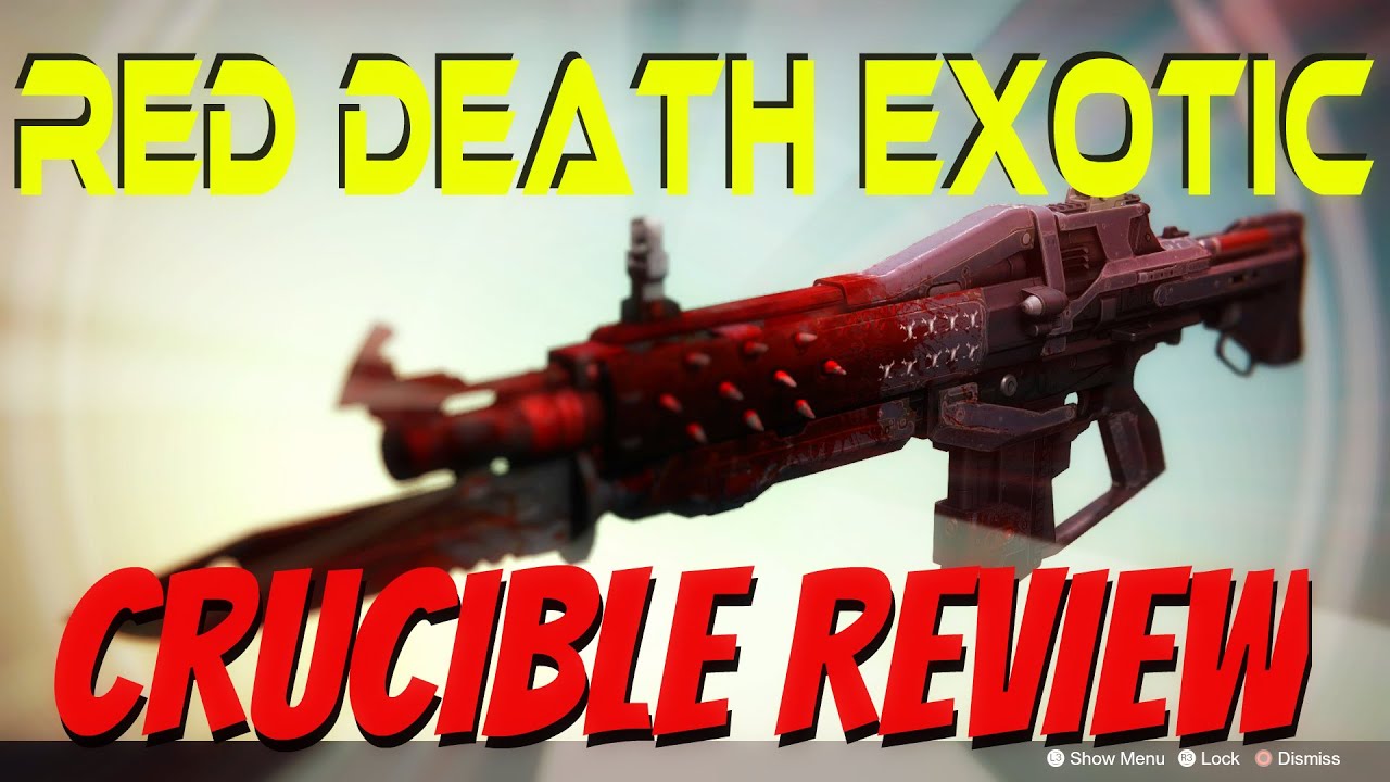 Destiny Exotic Weapon: Red Death Review (PvP) & Why It Dominates The ...