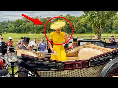 All Eyes on Princess Catherine as She Stuns at Royal Ascot 2026 | Full Royal Procession Video 💛