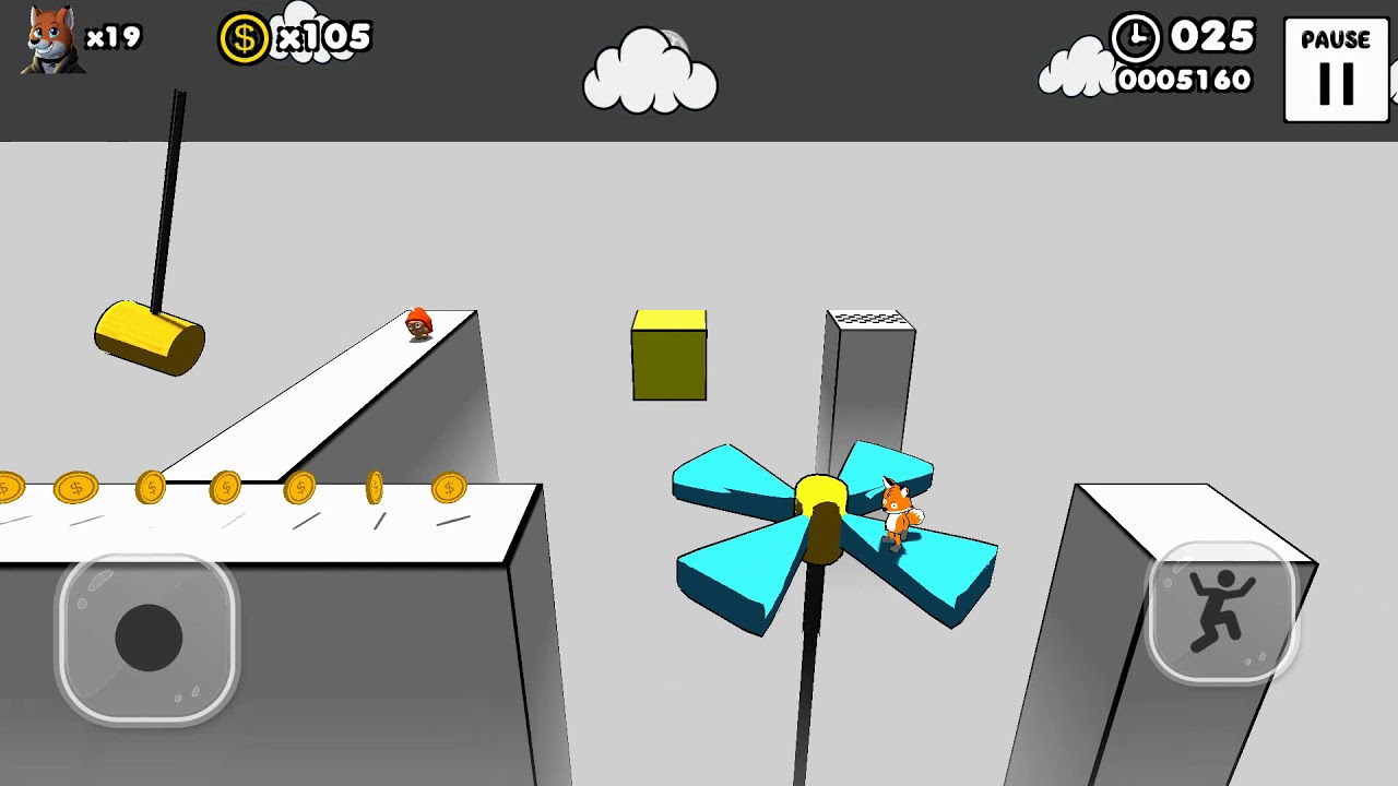 Furry Run platform game for Mobile - YouTube