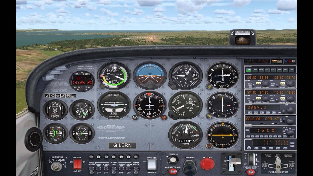 FSX Tutorial: ILS Approach & Landing - YouTube
