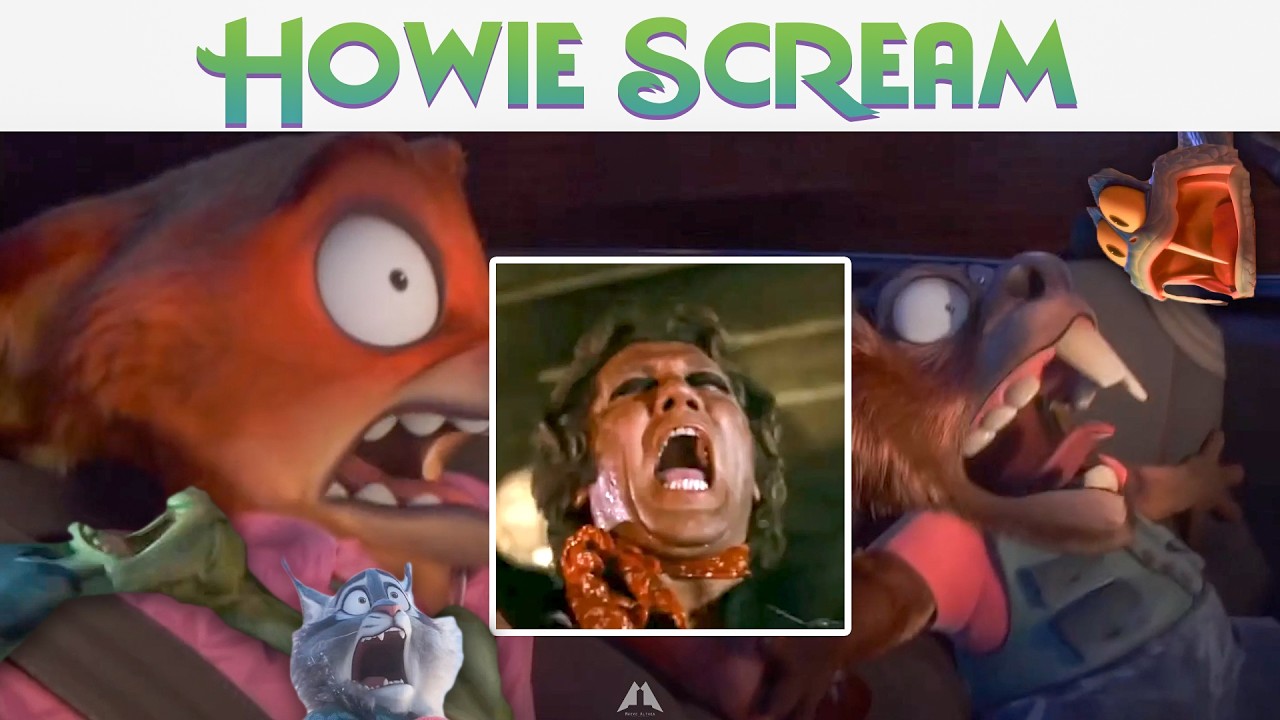 Zootopia 2 but screams got replaced with Howie Scream (Man/Dinosaur ...