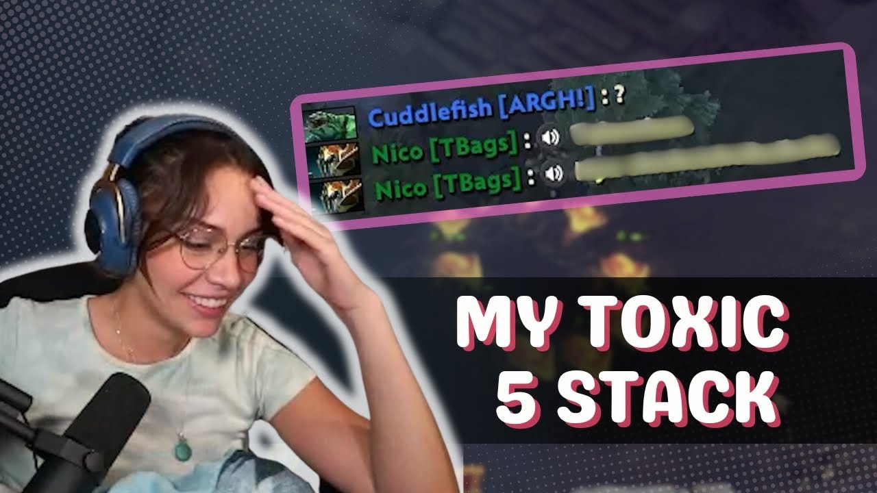 My friends are TOXIC? || NatTea Dota 2 - YouTube