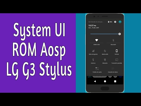 Sistem UI Modificado LG G3 Stylus ||ROM Aosp|| - YouTube