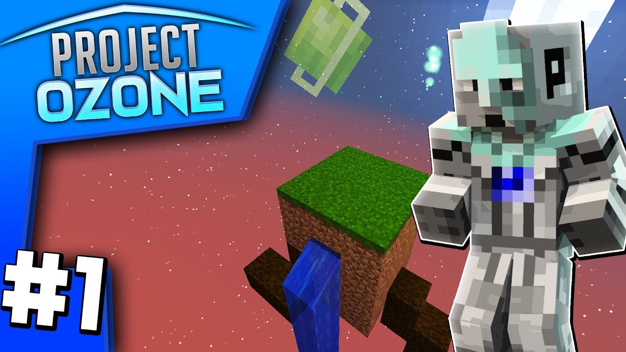 ADVENTURE AWAITS! (Project Ozone 3 Skyblock Lets Play #1) - YouTube