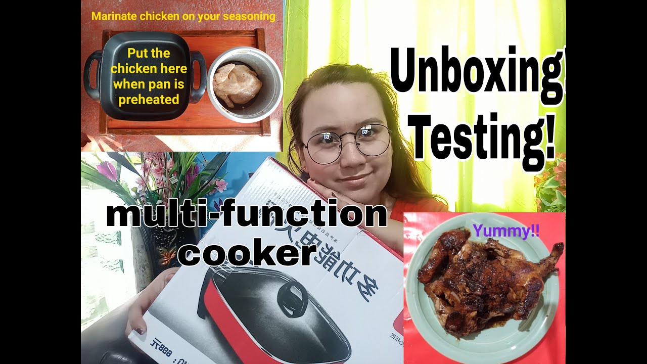 UNBOXING MULTI-FUNCTION / MULTI-COOKER / HEAT PAN | COOKING WHOLE ...