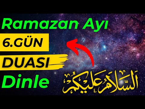 🌙 Ramazan Ayının 6. Günü: Bereket ve Rahmetin Işığında Yükselen Dualar 🤲✨