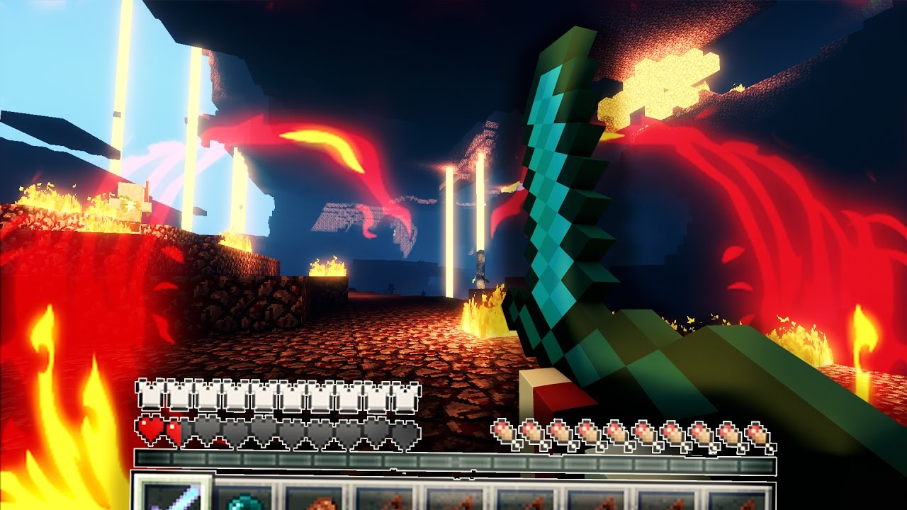 INTENSE NETHER BATTLES!!! (Minecraft PvP) #31 - YouTube