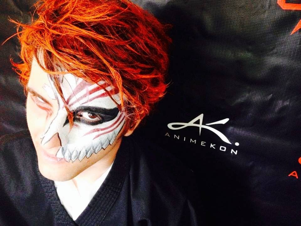 AnimeKon "Charicature" Files: Hollow Ichigo - YouTube