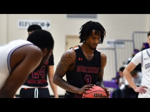 JAMAL HARRIS northern New Mexico college mid season highlights 2023 ...