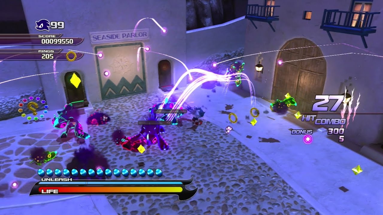 Windmill Isle Night Act 1 S Rank - Sonic Unleashed - YouTube