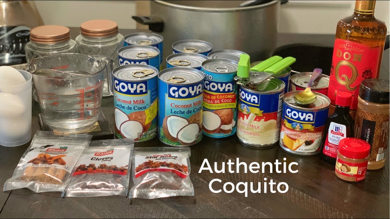 How to make Authentic Coquito - YouTube