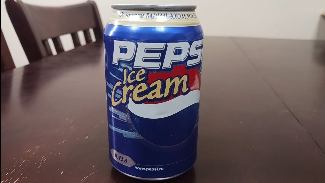 Pepsi Ice Cream! Full Run down! (ULTRA RARE!!!) - YouTube