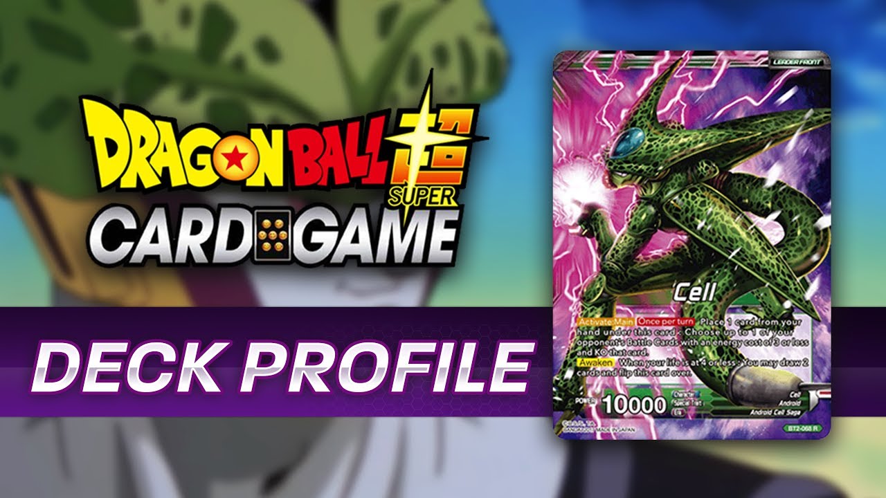[DBS] Dragon Ball Super Card Game - Cell Deck Profile (Tri-Colour /w ...