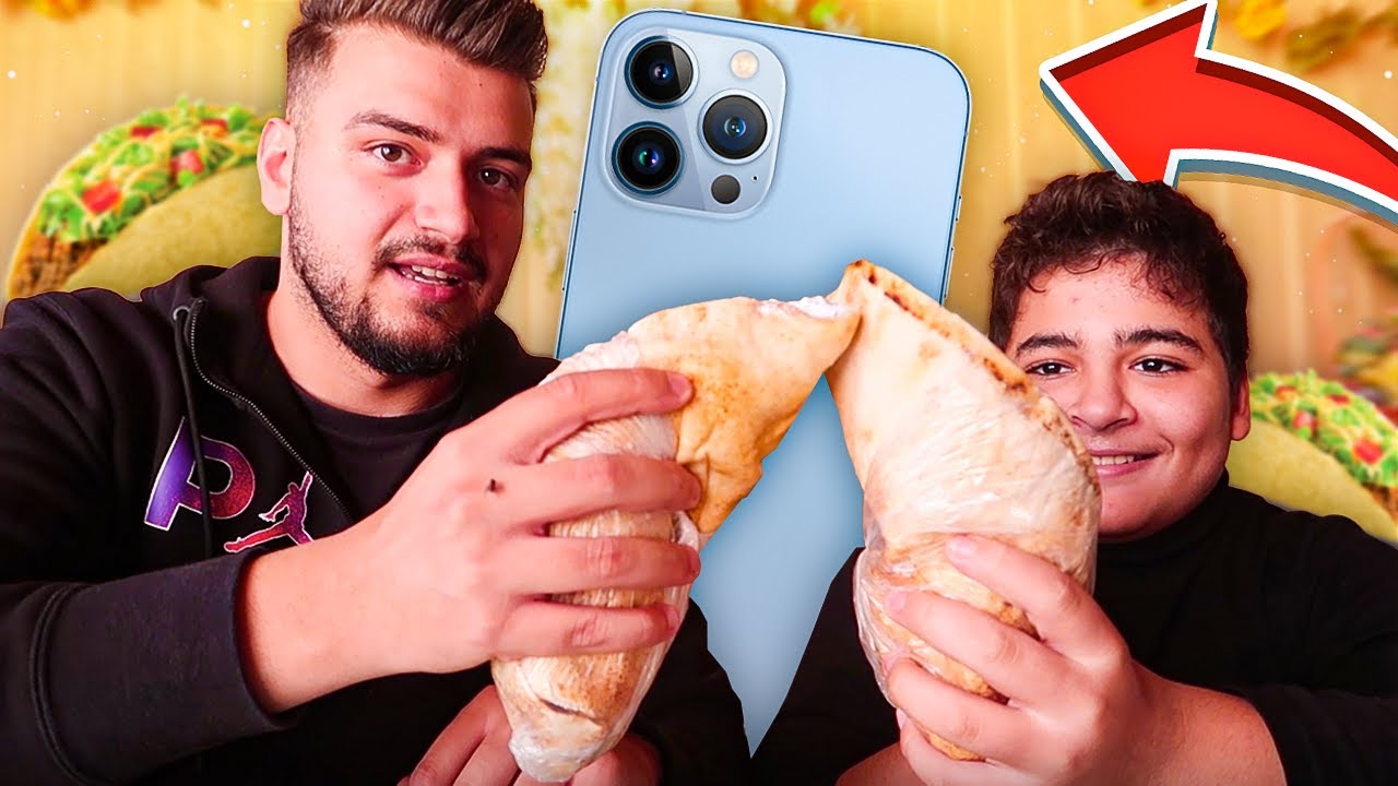 CONCURS de mancat SHAORMA cu PARPANDEL | PREMIU=IPHONE - YouTube