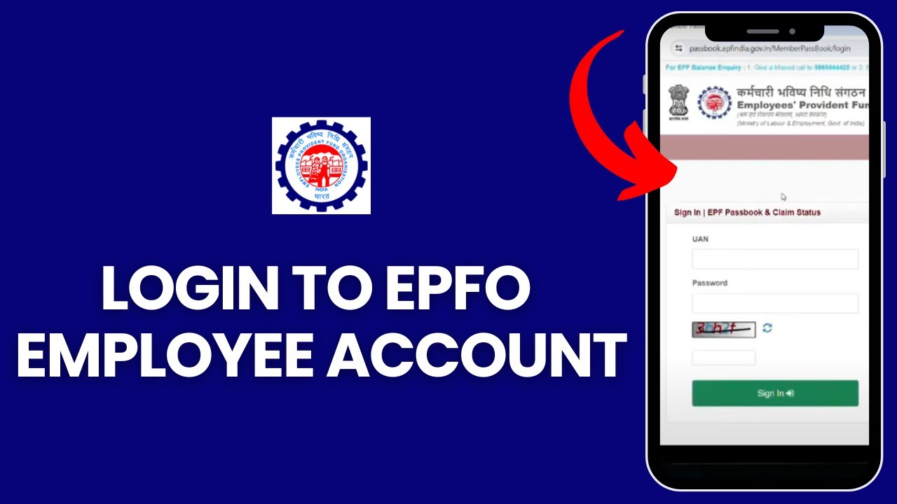 How to Login to EPFO Employee Account 2024 | Sign Into EPFO Employee ...