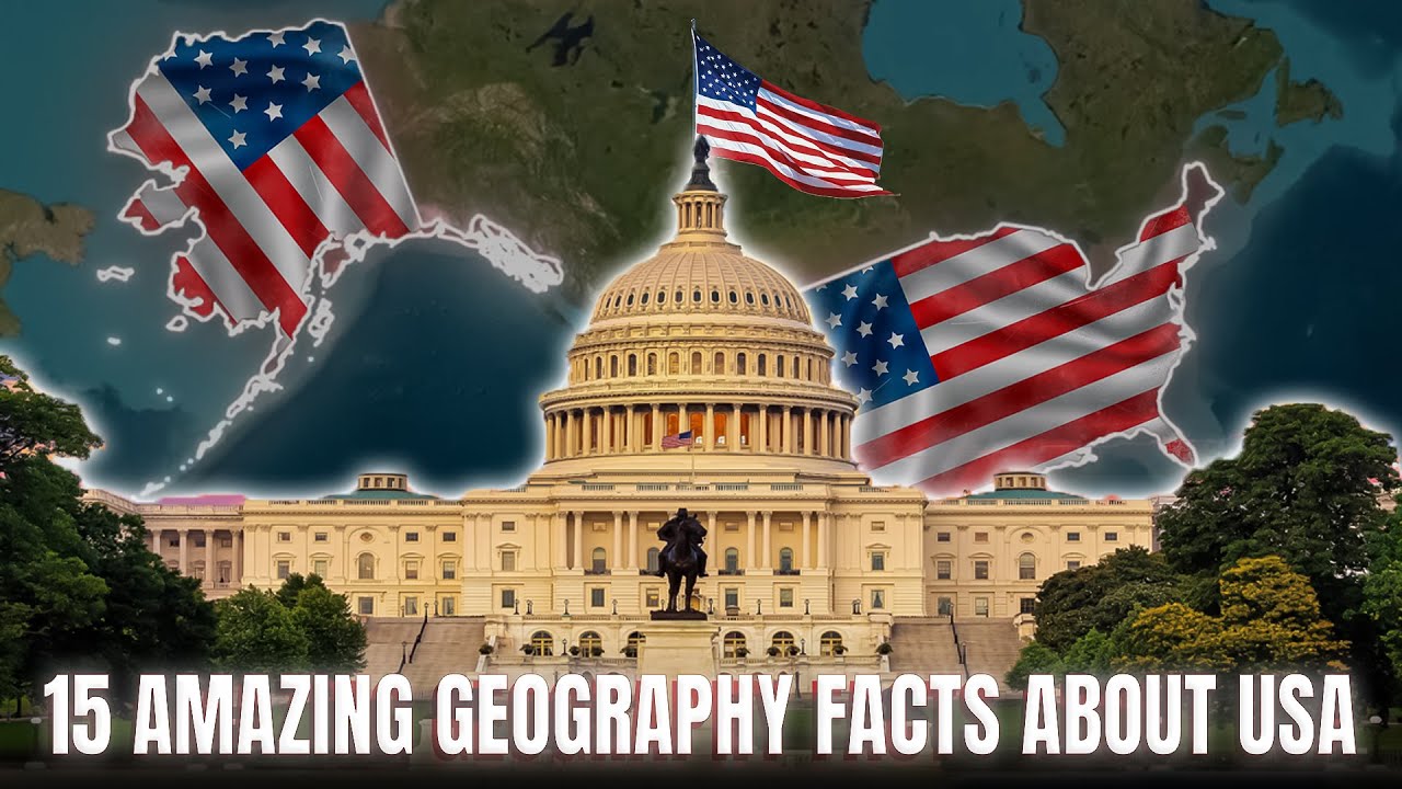 15 Amazing Geography Facts About USA | Map Crush - YouTube