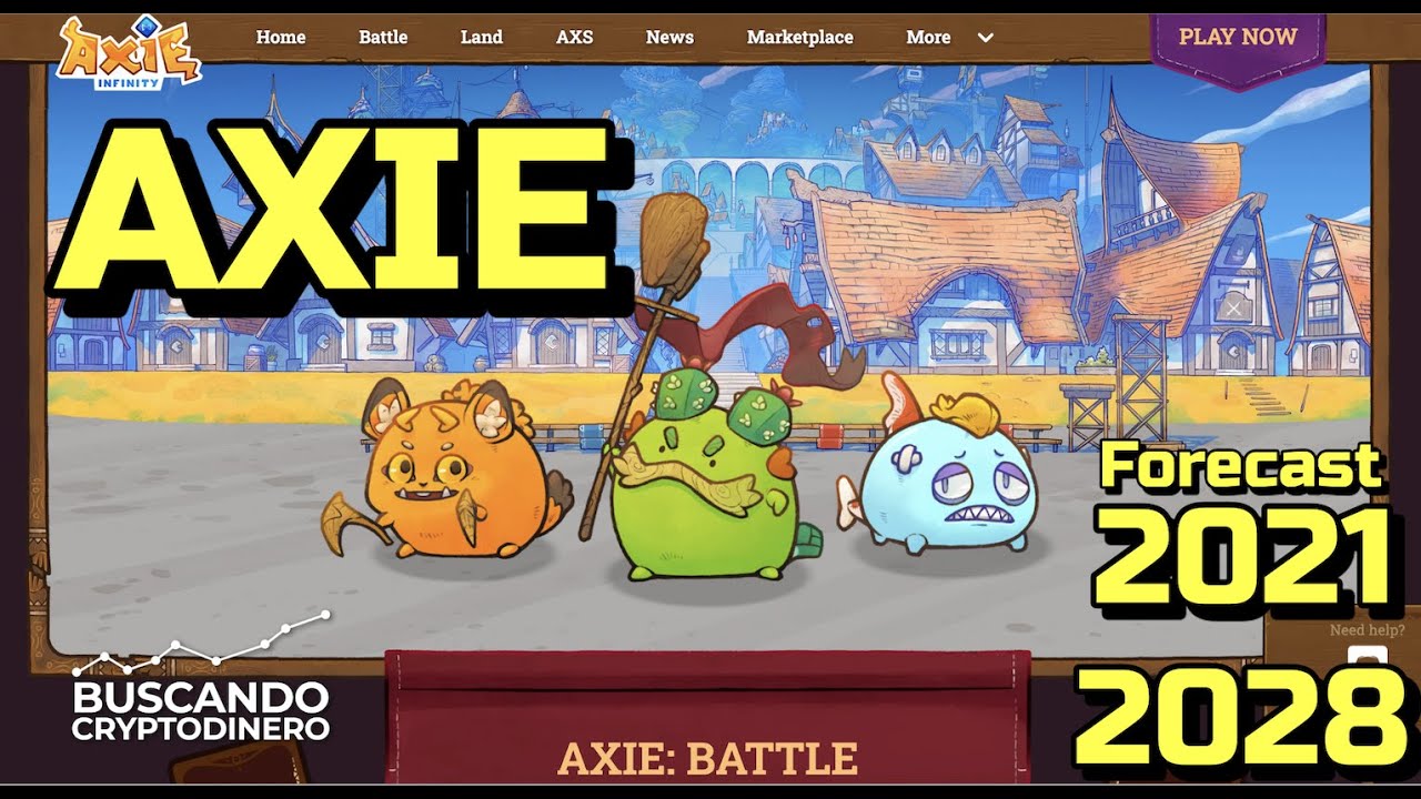 Axie Infinity (AXS) #gaming #nft 🔥 ☞ Predicción de PRECIOS 🤑 2021 2026 ...