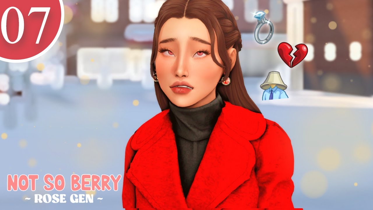 This isn't me! NOT SO BERRY 🍓 The Sims 4 - Rose 07 🌹 - YouTube