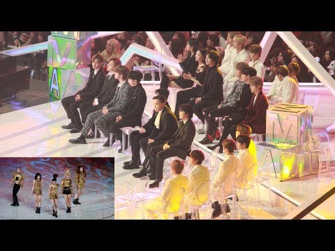 있지(ITZY) (Want it!+달라달라+ ICY) 무대 리액션 Reaction(TXT, AB6IX, MC THE MAX,N.flying, The Boyz, 청하)191130