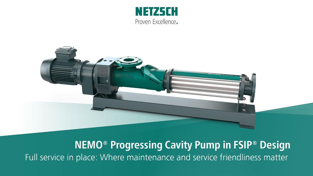 Bơm Trục Vít NETZSCH NEMO® BY FSIP® - Giải pháp bơm hiệu quả và tiết ...