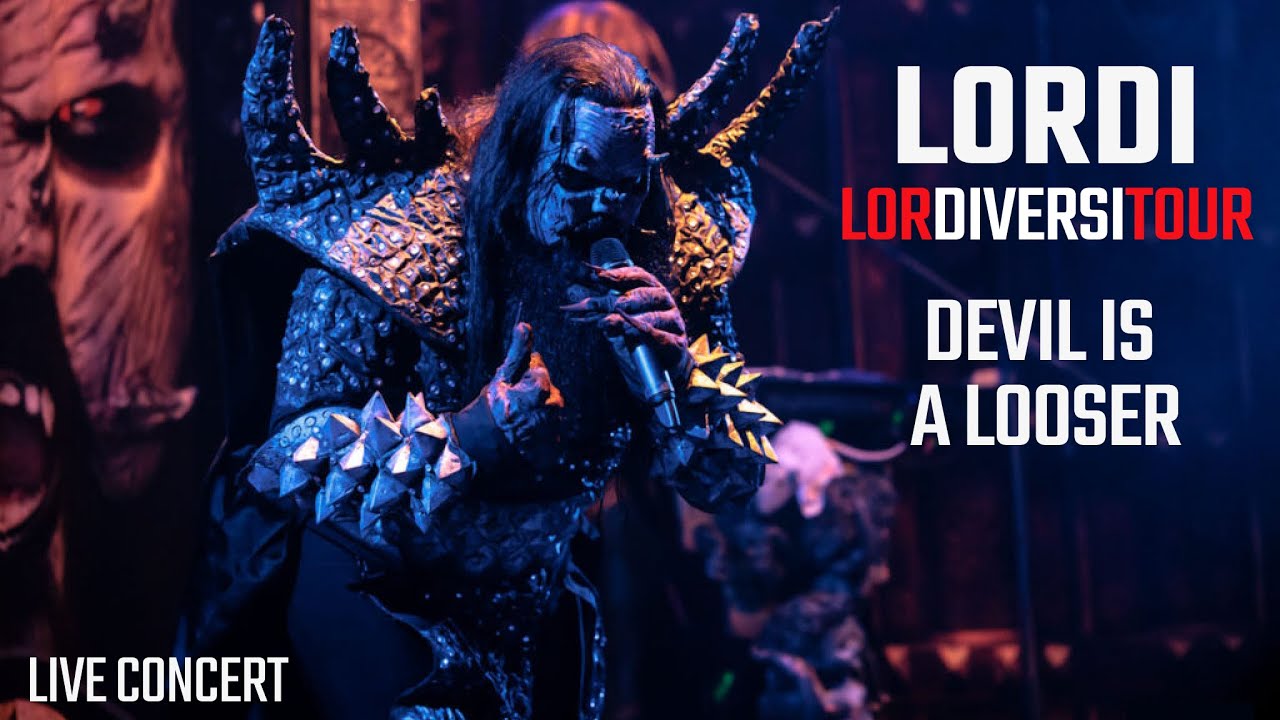 LORDI - "Devil Is A Looser". Lordiversitour Live Concert Vilnius 2022 ...