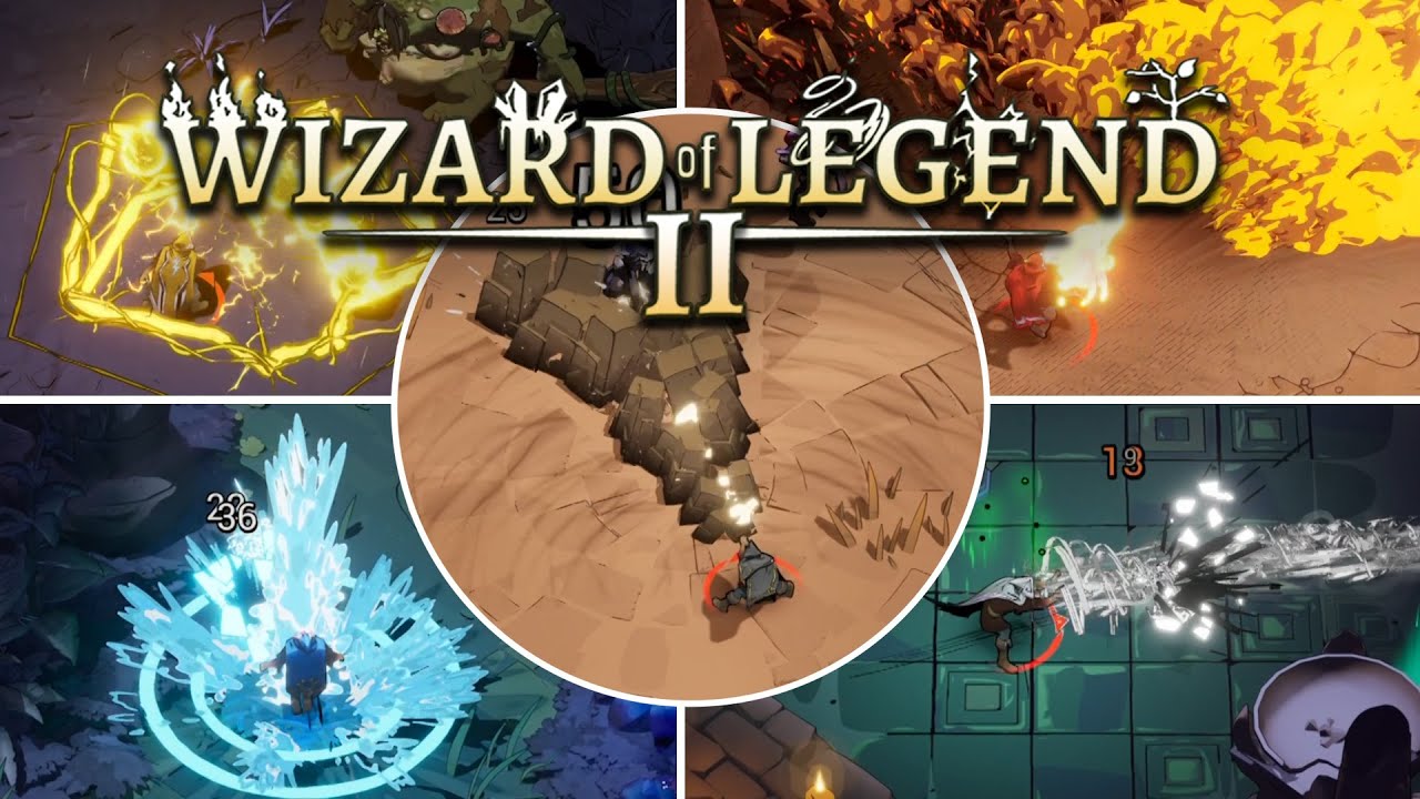 Wizard of Legend 2 | All Arcana Elements | Early Access Gameplay - YouTube