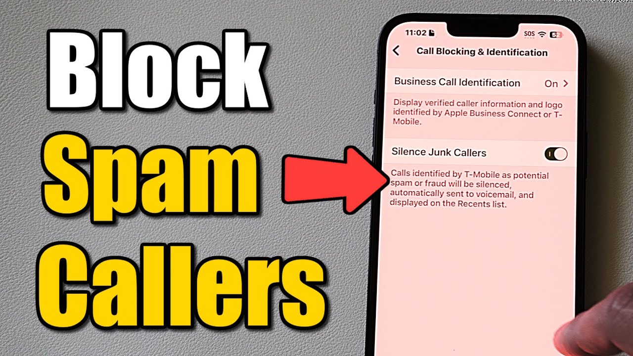 How to Block Spam Calls on iPhone with Settings (Best Method) - YouTube