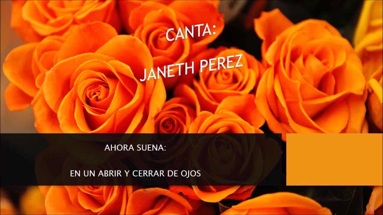 Janeth Perez - En un abrir y cerrar de ojos - YouTube Music