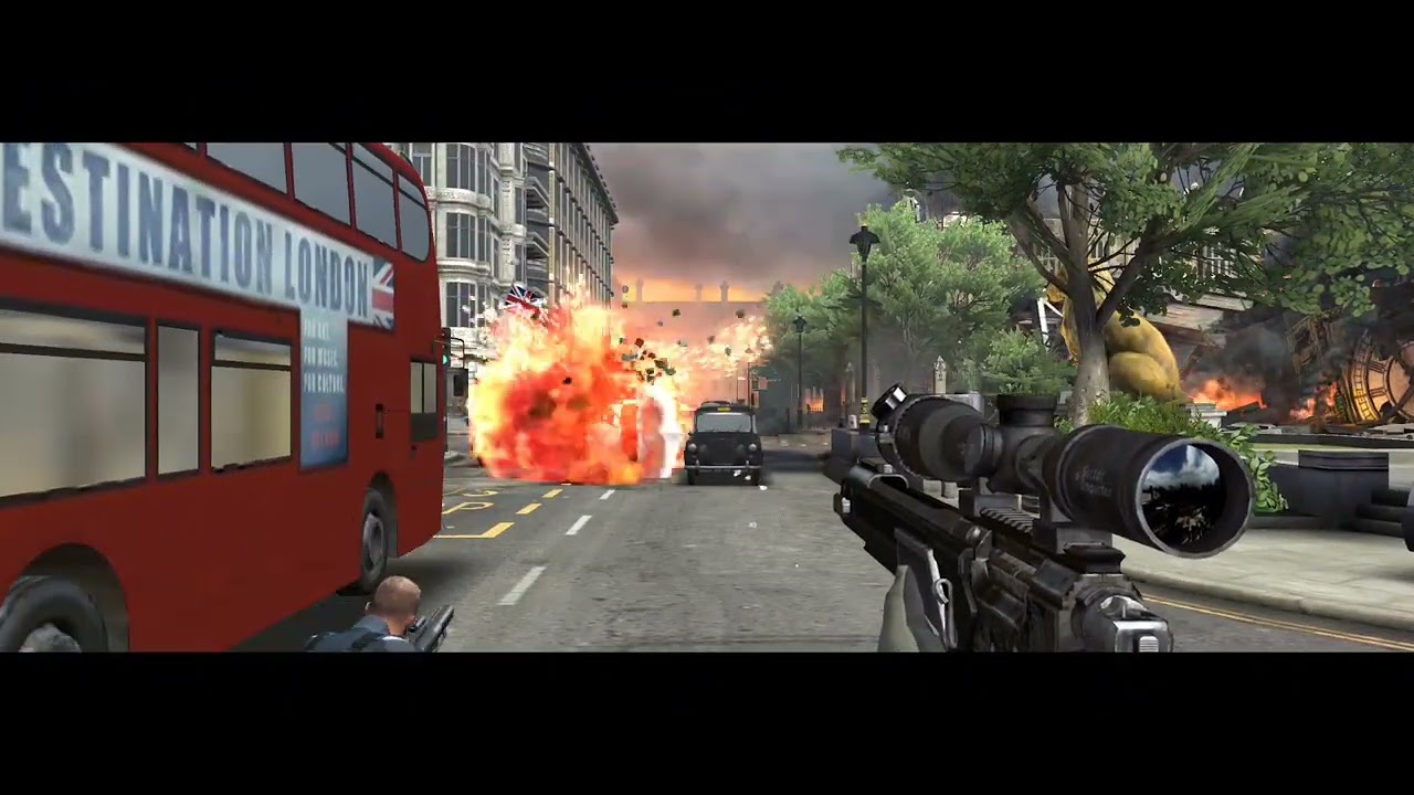 Sniper Strike Z2 London Rifle Mission 7 Road Trip Kill 1 Driver - YouTube
